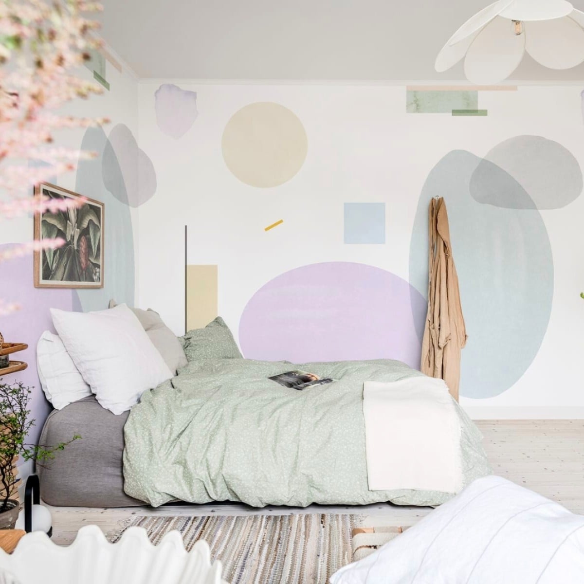 Rebel Walls | Mural wallpaper | Simplicity | Geometry, Pastel | R18362